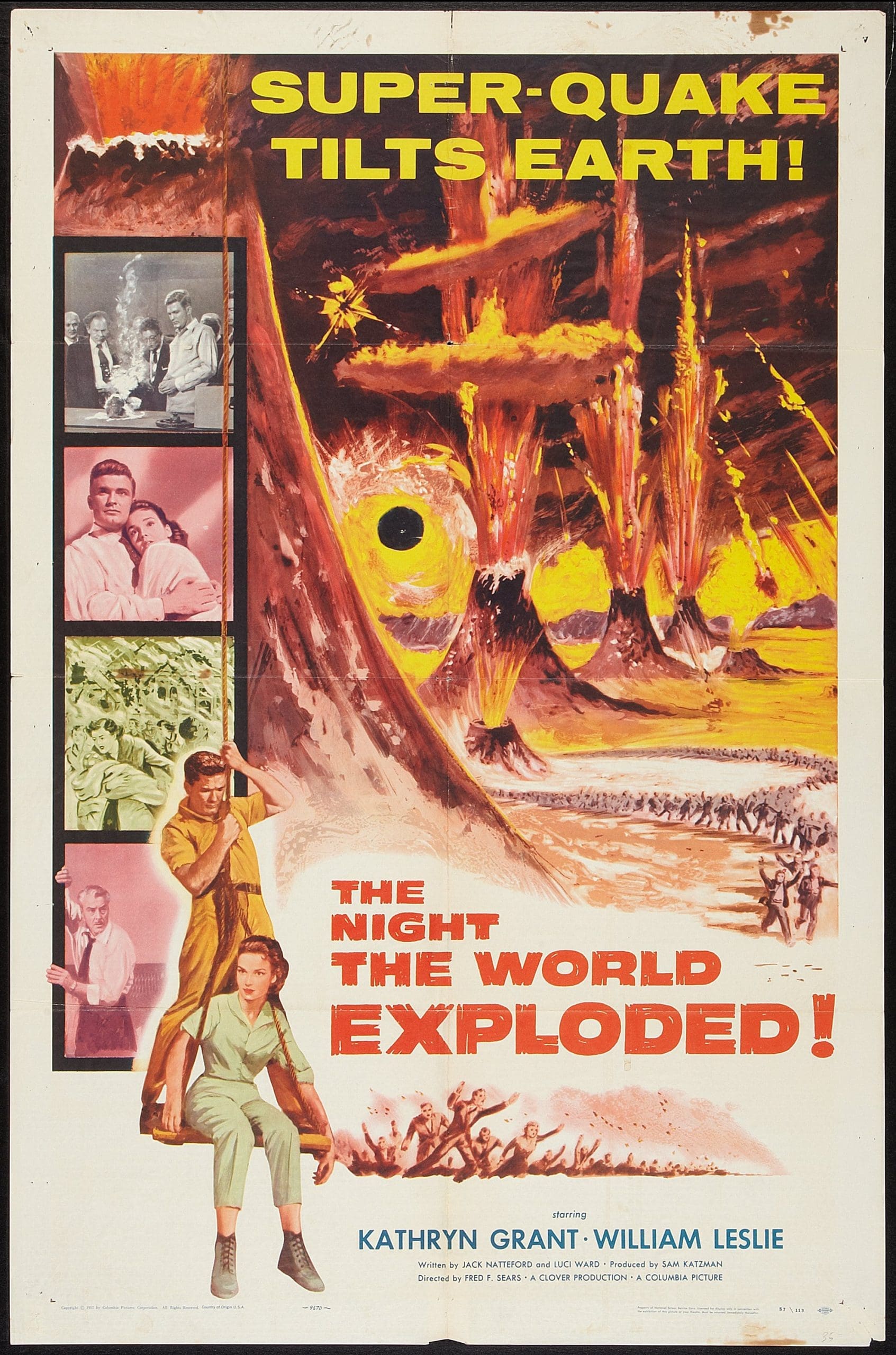 Night The World Exploded, The (1957, U.S.A.) - Amalgamated Movies
